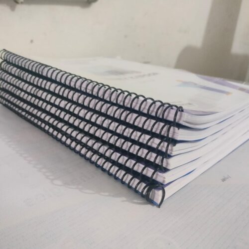 A4 Spiral Notebook – 200 Pages | Plain White Paper | Premium Quality ...