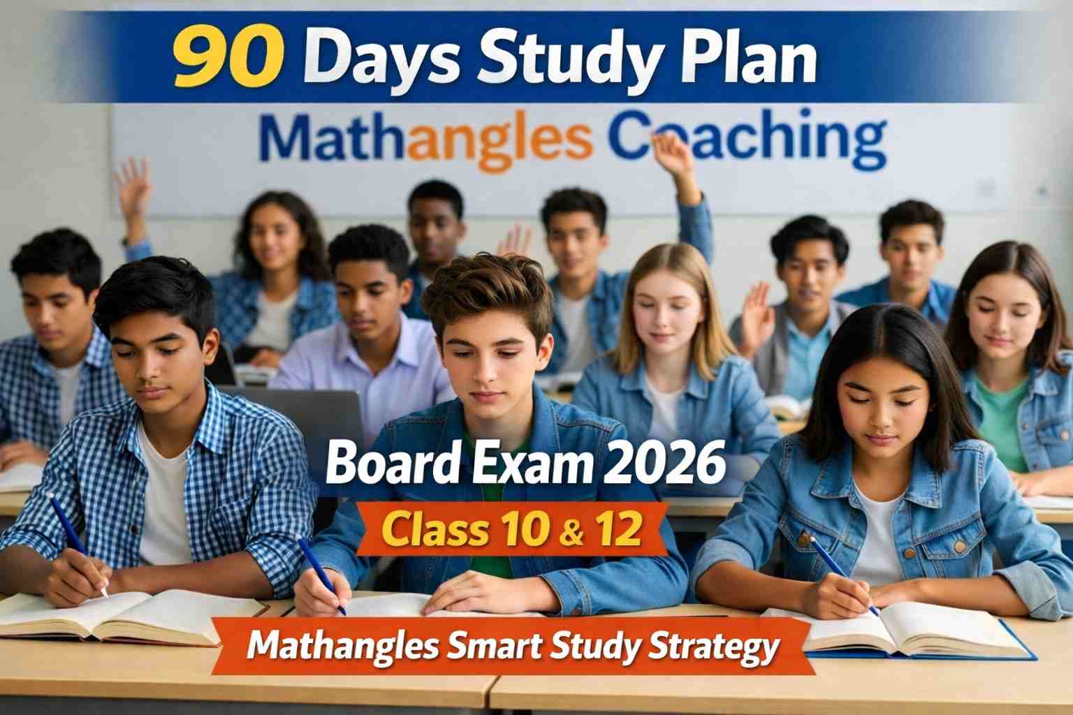 90 Days Study Plan for Board Exam 2026 – Class 10 & 12 Smart and easy ...